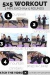 5x5 Workout - Tone the Arms, Legs and Abs | Super Sister Fitness